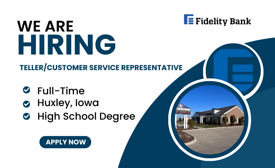 Join the Fidelity Bank Team